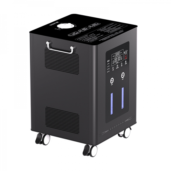 New Design Big Touch Screen Hydrogen Oxygen Generator 3000mL Brown Gas ...