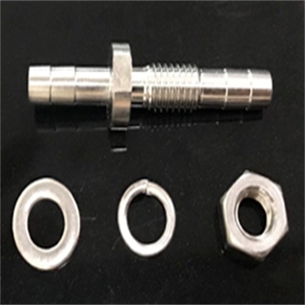 Ozone Inlet/Outlet connector stainless steel Straight Tubing Connector ...